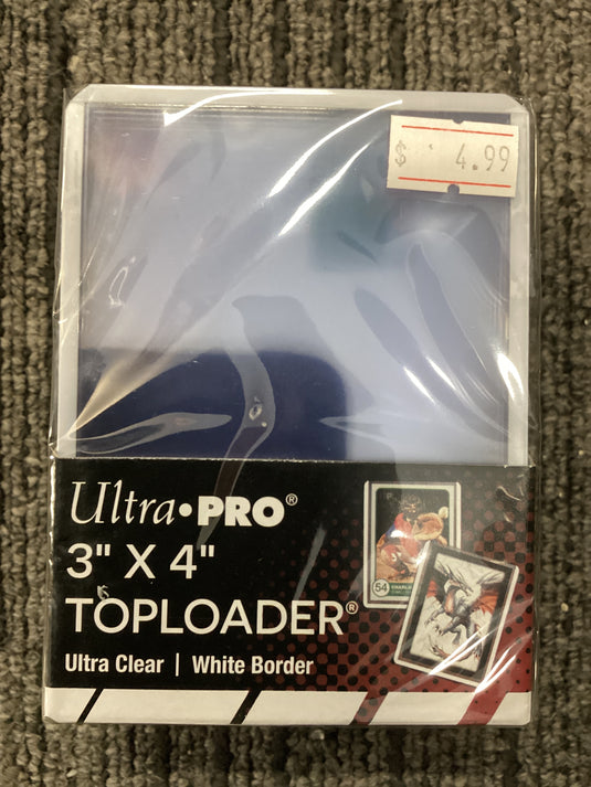 Ultra pro 3x4 regular WHITE top loader – Minty Fresh Collectible